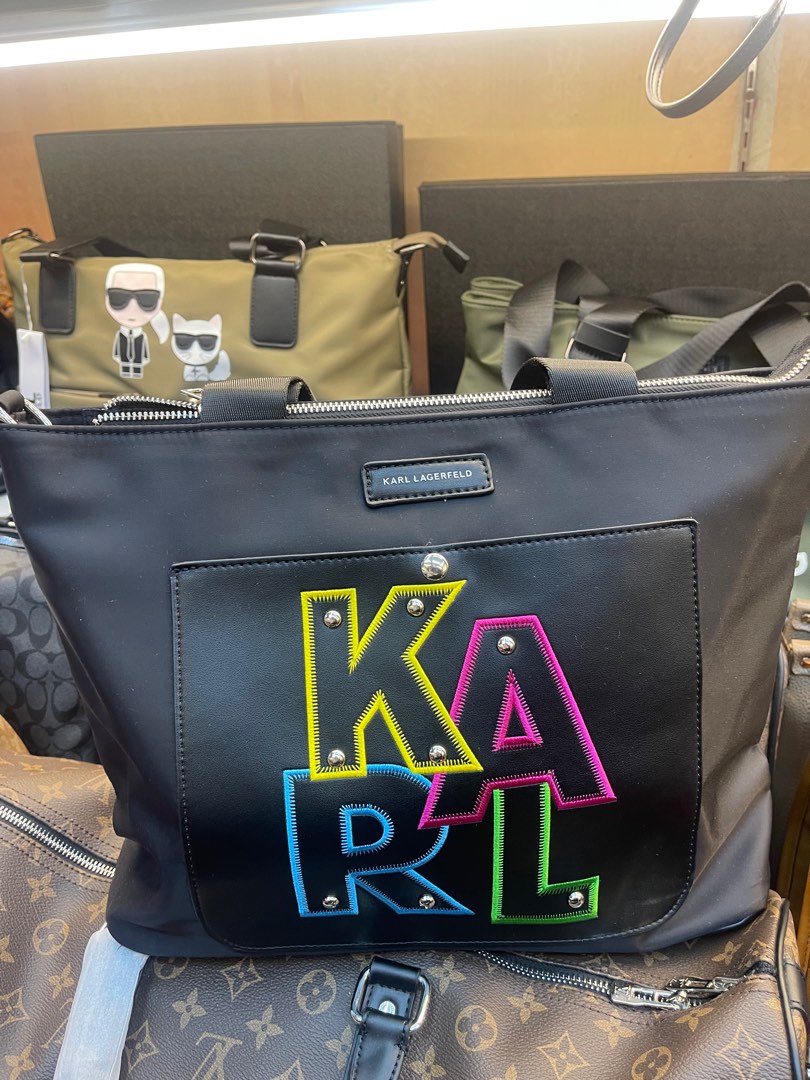 KARL bags branded, Women's Fashion, Bags & Wallets, Tote Bags on Carousell