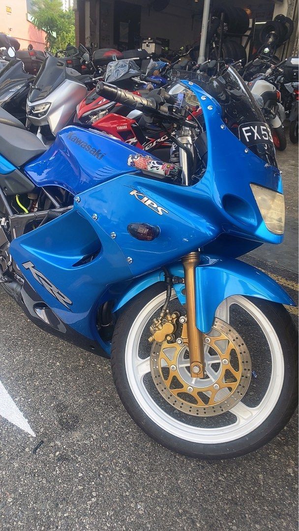 Kawasaki KRR150 10 years COE MINT condition!, Motorcycles, Motorcycles ...