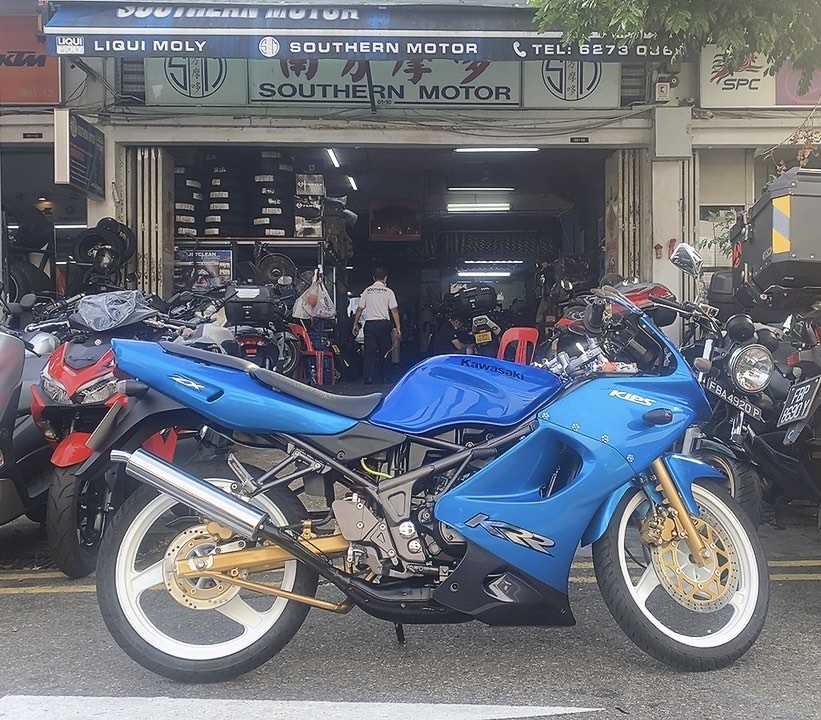 Kawasaki KRR150 10 years COE MINT condition!, Motorcycles, Motorcycles ...