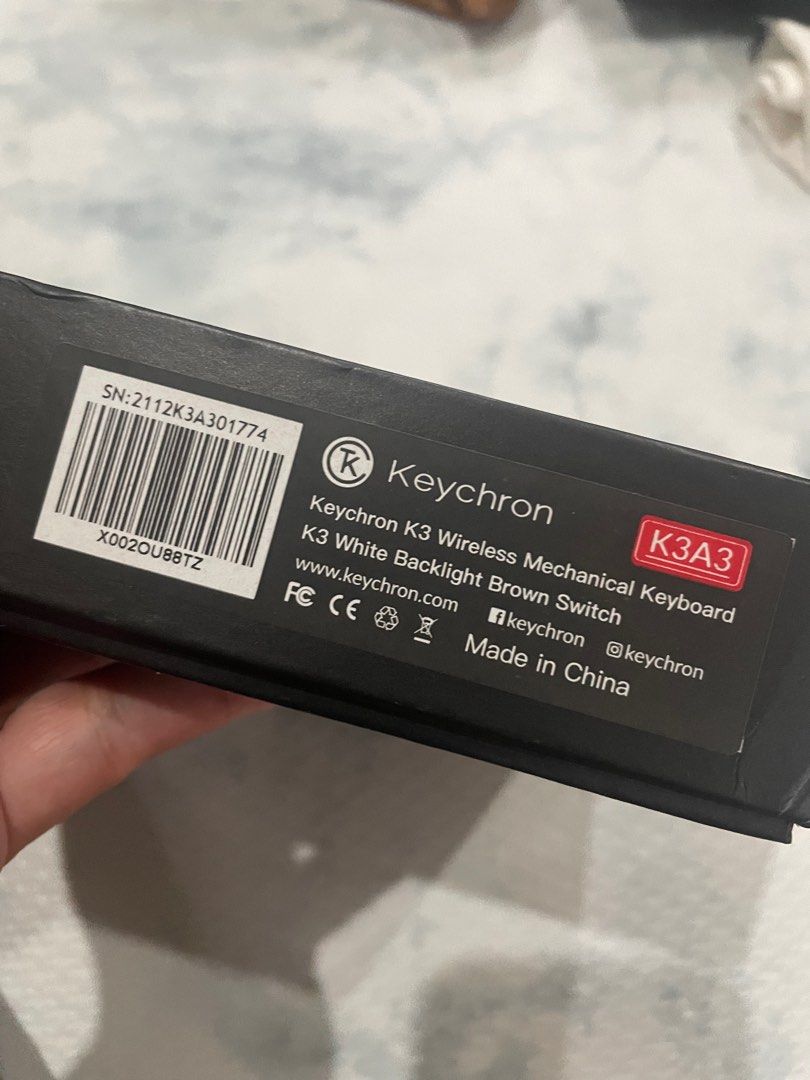 Keychron K3, Computers & Tech, Parts & Accessories, Computer Keyboard on Carousell