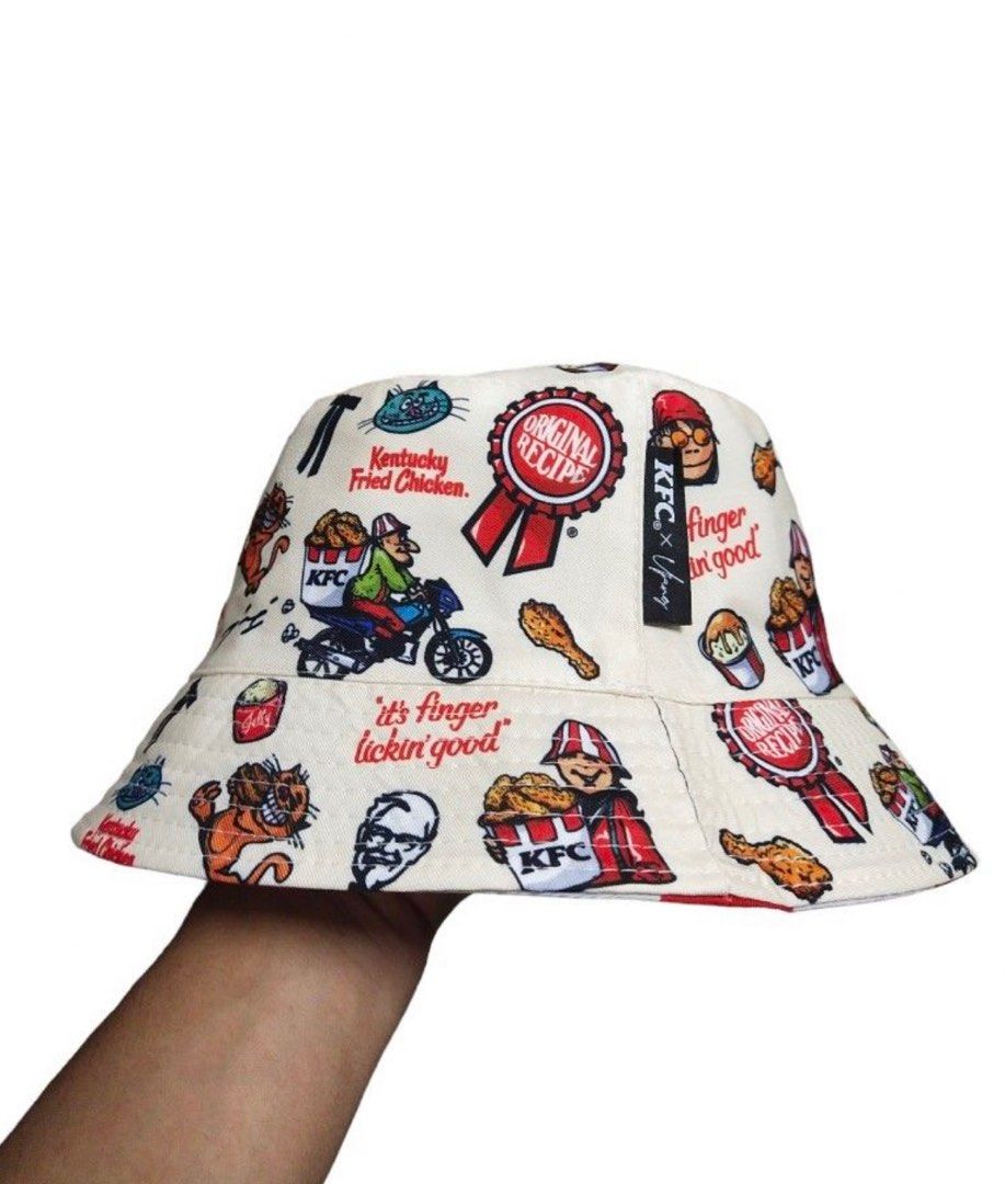 KFC Bucket Hat 2023, Men's Fashion, Watches & Accessories, Cap & Hats ...