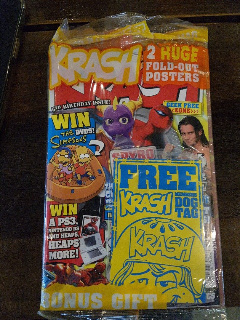 Krash Magazine 5th Birthday Issue, Hobbies & Toys, Books & Magazines ...