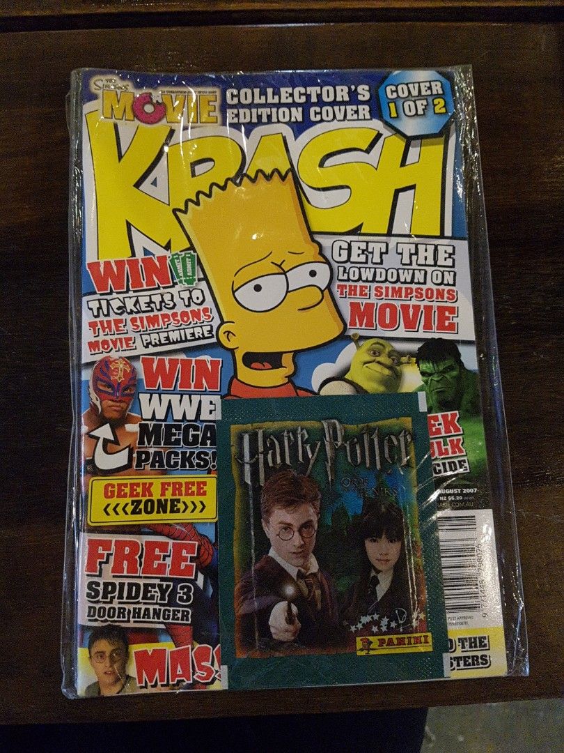 Krash Magazine ( Collector's Edition Cover ), Hobbies & Toys, Books ...