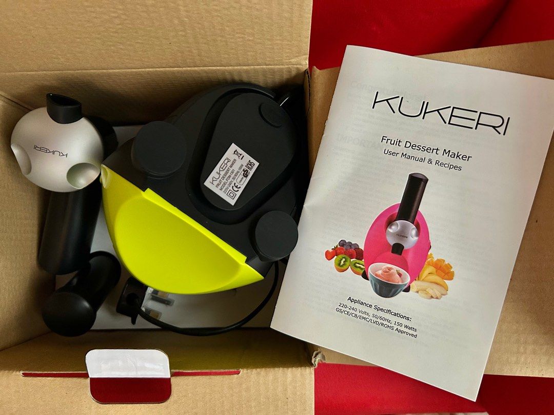 Kukeri fruit dessert maker, TV & Home Appliances, Kitchen Appliances ...