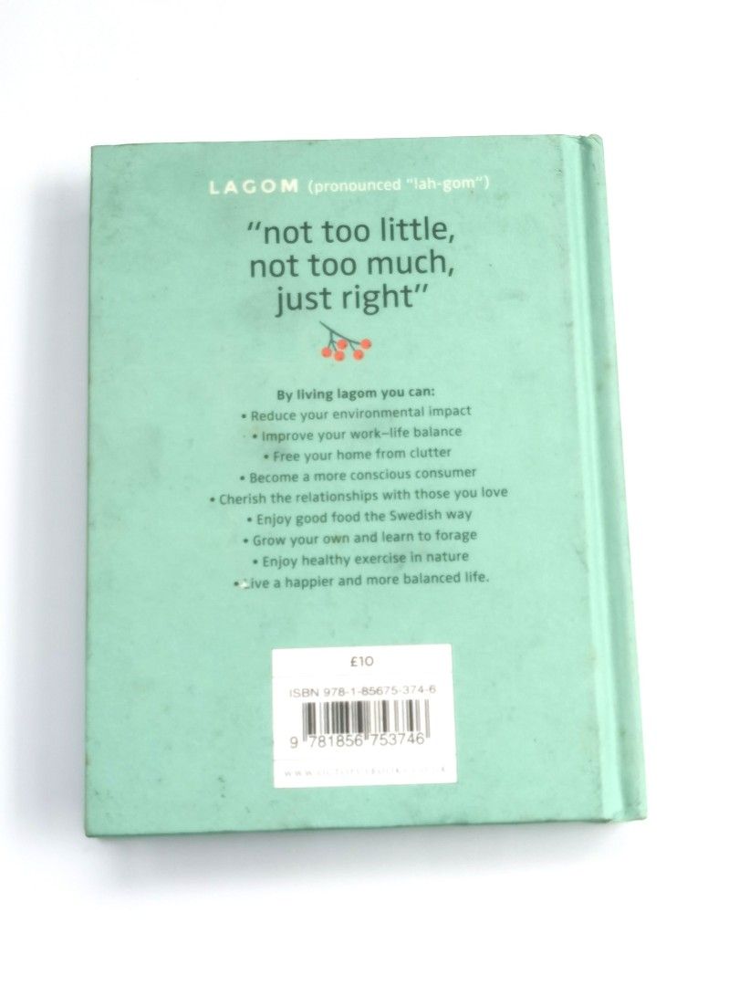 LAGOM The Swedish Art Of Balanced Living Book By Linnea Dunne, Hobbies ...