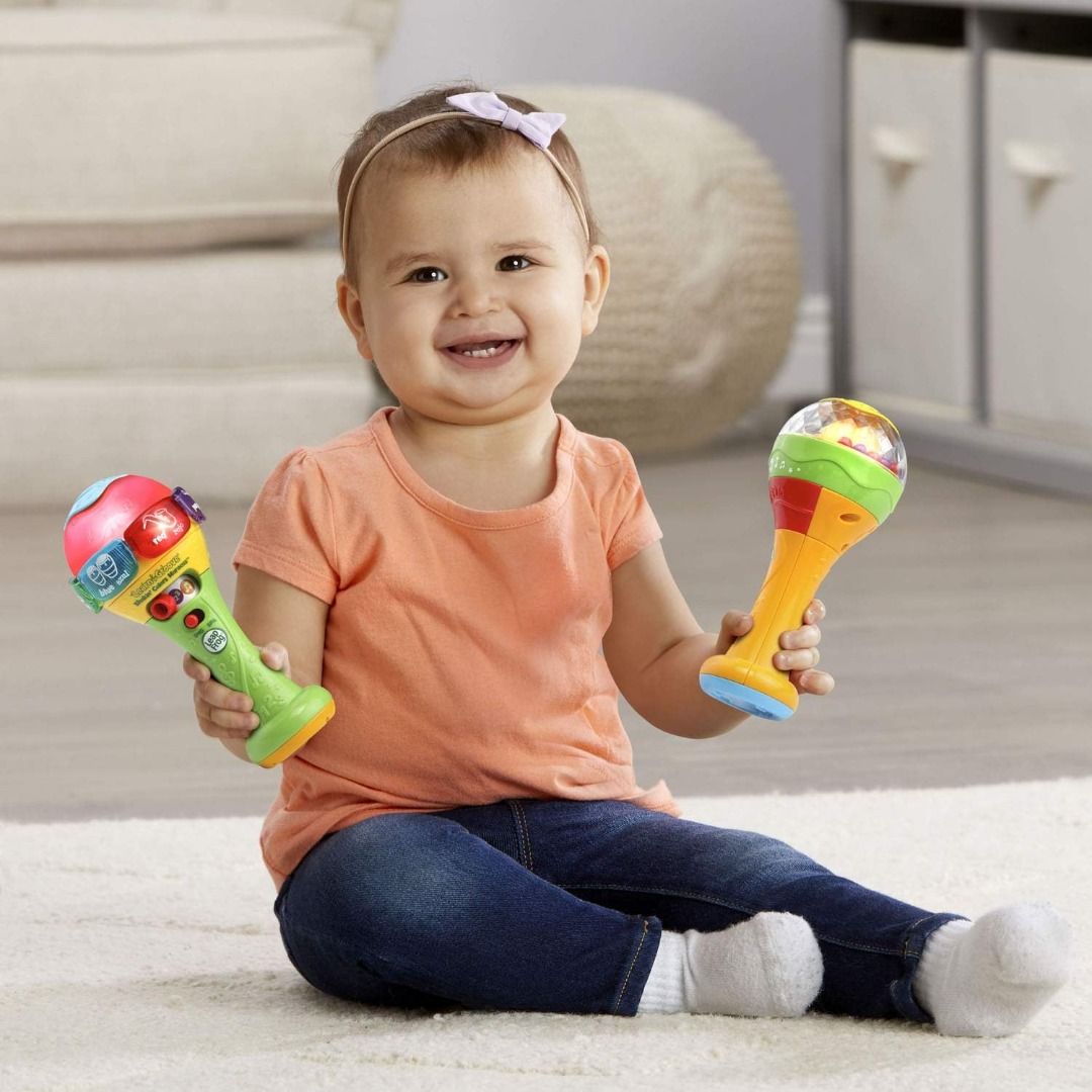 LeapFrog Learn & Groove Shakin' Colors Maracas, Babies & Kids, Infant ...