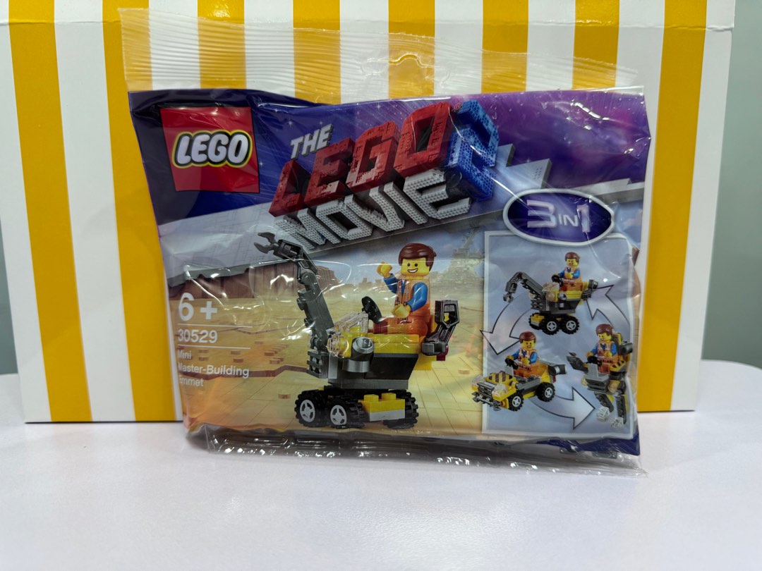 LEGO 30529 Mini Master Building Emmet (Polybag), 興趣及遊戲, 玩具 & 遊戲類 ...