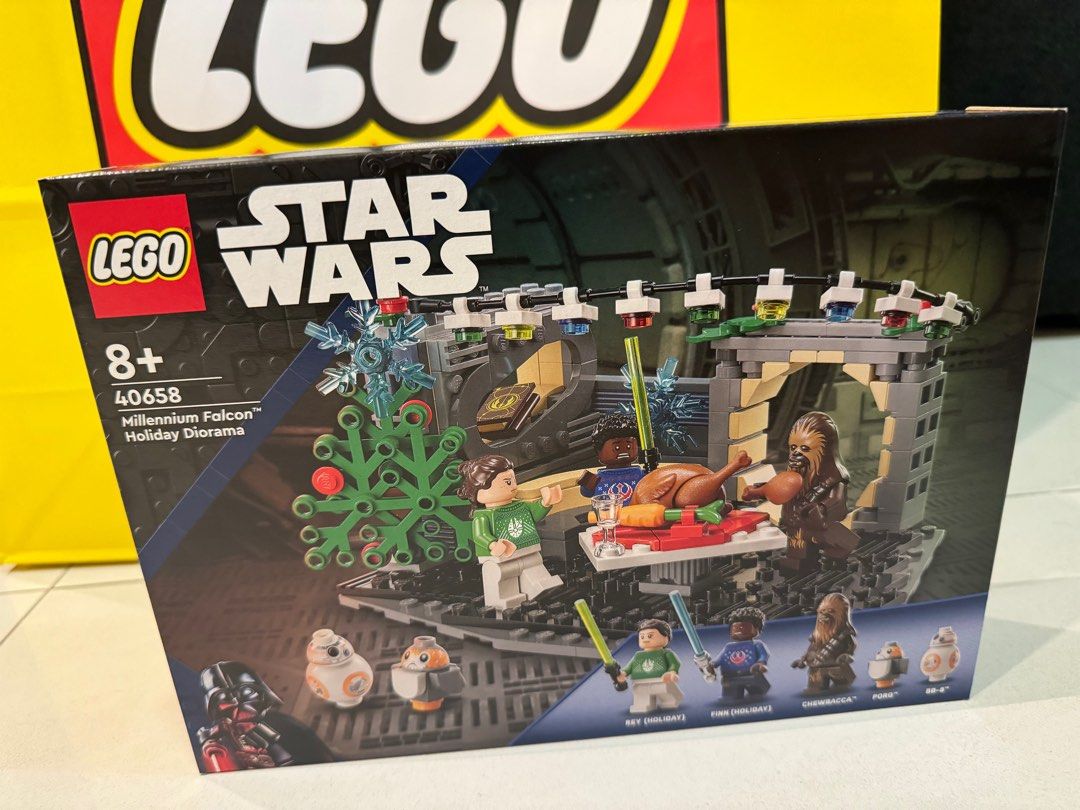 Lego 40658 Starwars Millennium Falcon Holiday Diorama, Hobbies & Toys ...