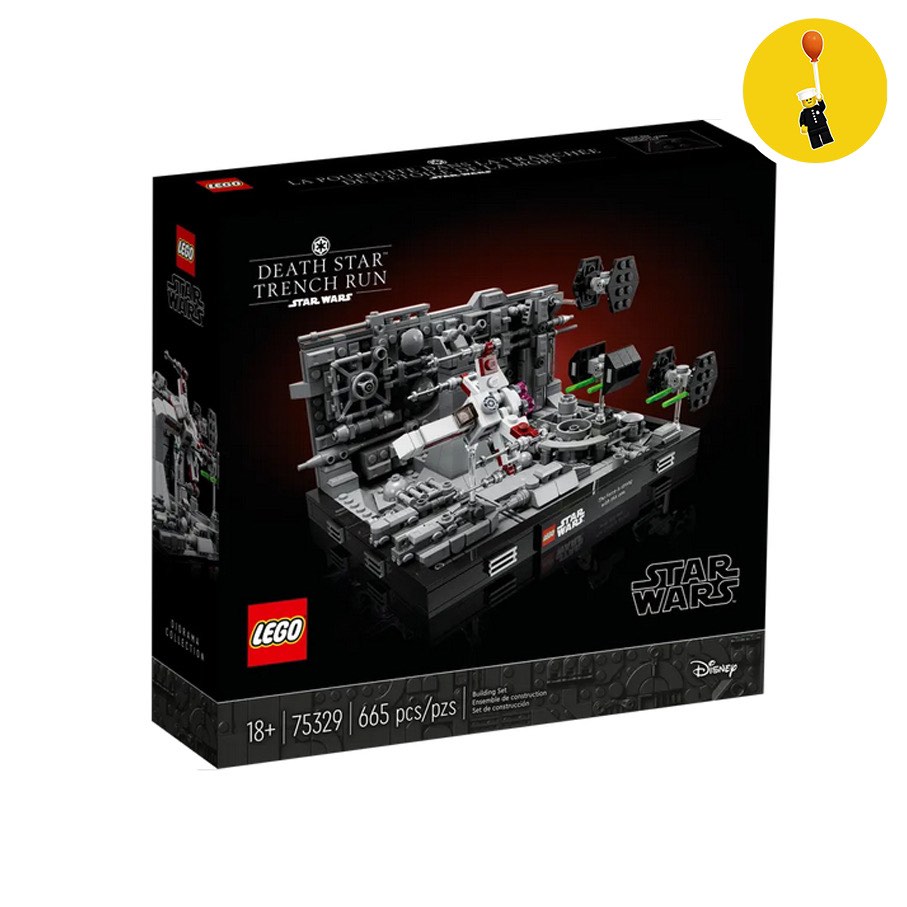 LEGO 75329 Star Wars Death Star Trench Run Diorama (Condition as photo ...