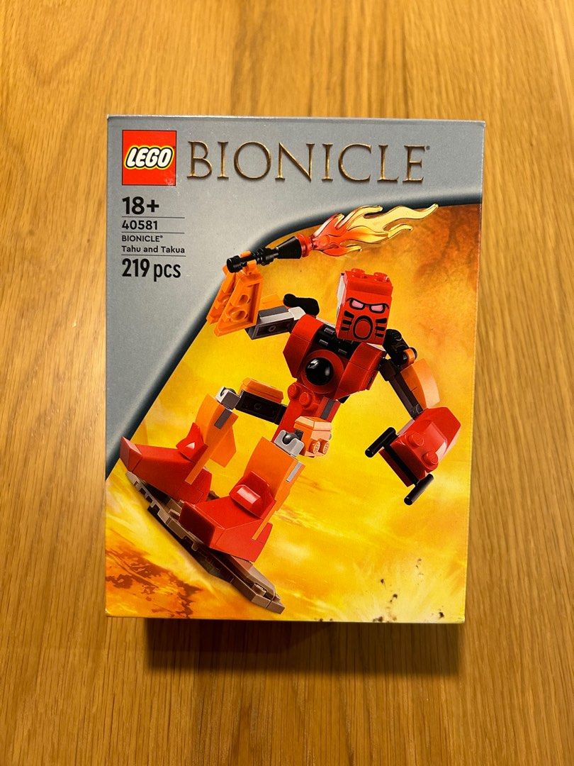 Lego BIONICLE Tahu and Takua 40581, Hobbies & Toys, Toys & Games on Carousell