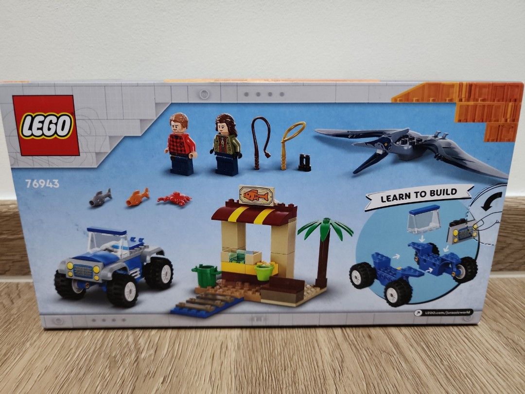 Lego Jurassic World 76943 - Pteranodon Chase, Hobbies & Toys, Toys ...