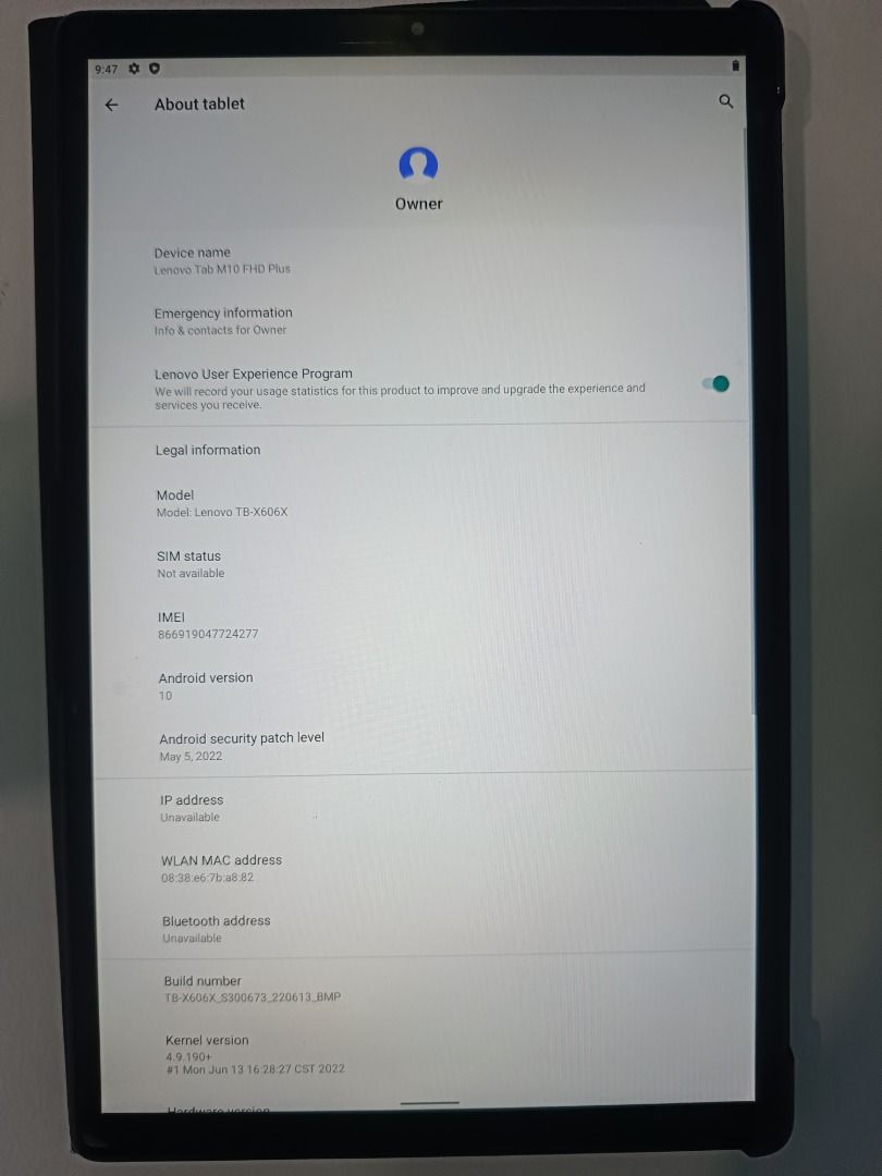 Lenovo Tab M Fhd Plus Mobile Phones Gadgets Tablets Android On