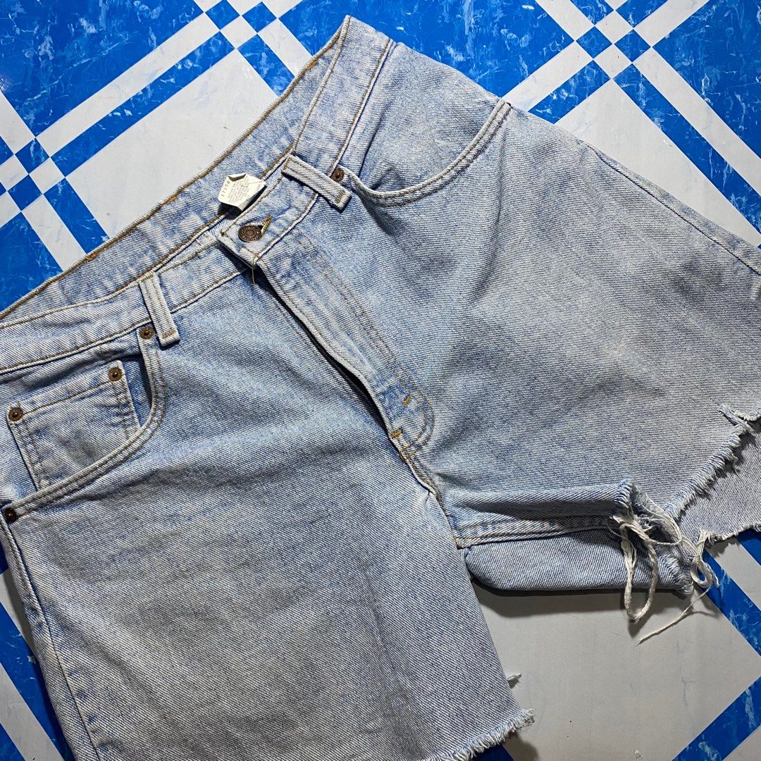 Levis 560 Ragged shorts, Luxury, Apparel on Carousell