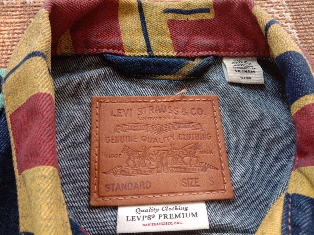 Levi's banner jaket 150 th anniversary, Men's Fashion, Coats, Jackets ...