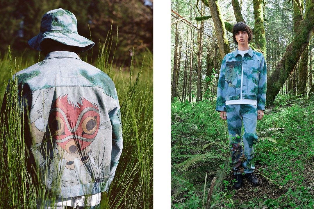 Levis X Princess Mononoke Denim Jacket, Men's Fashion, Coats, Jackets ...