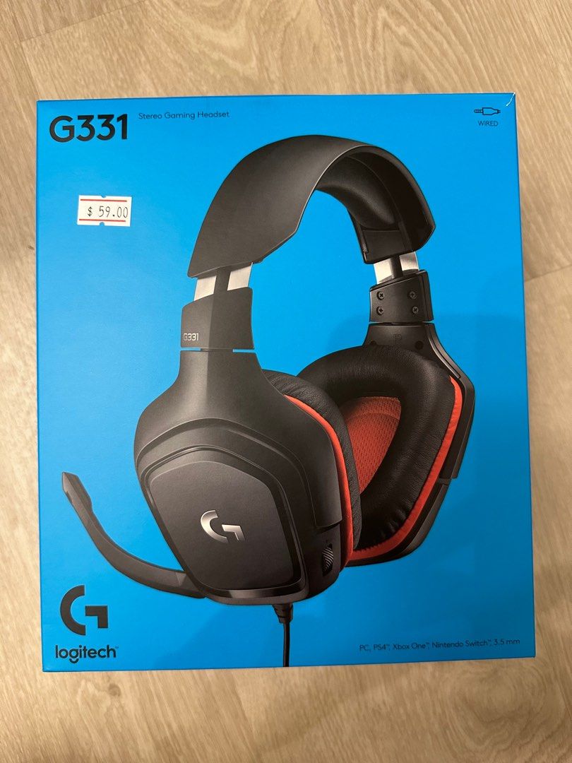 Logitech G331 Stereo Gaming Headset, Audio, Headphones & Headsets on Carousell