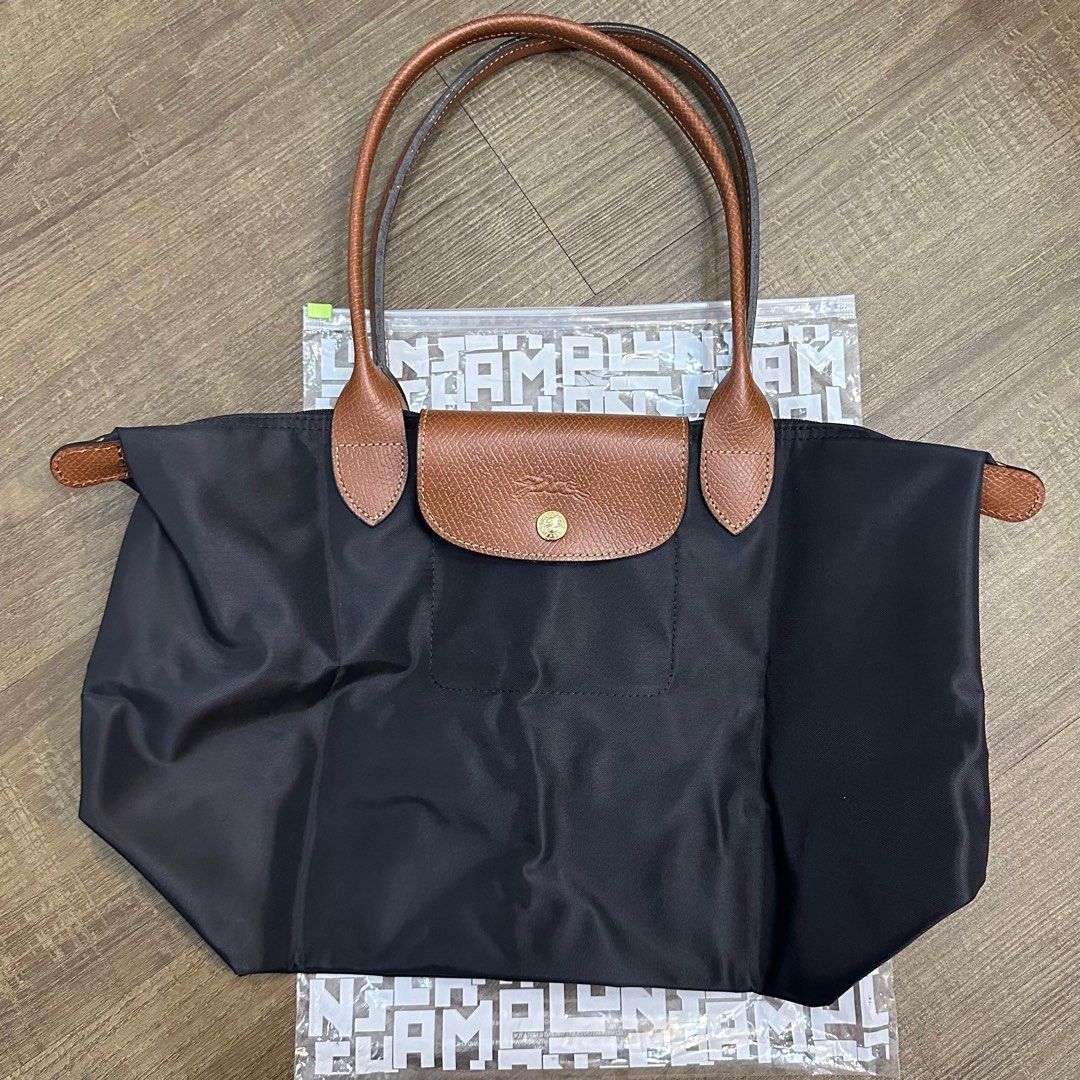 Longchamp Le Pliage Classic SLH : Black / LC Authentic Original / Small ...