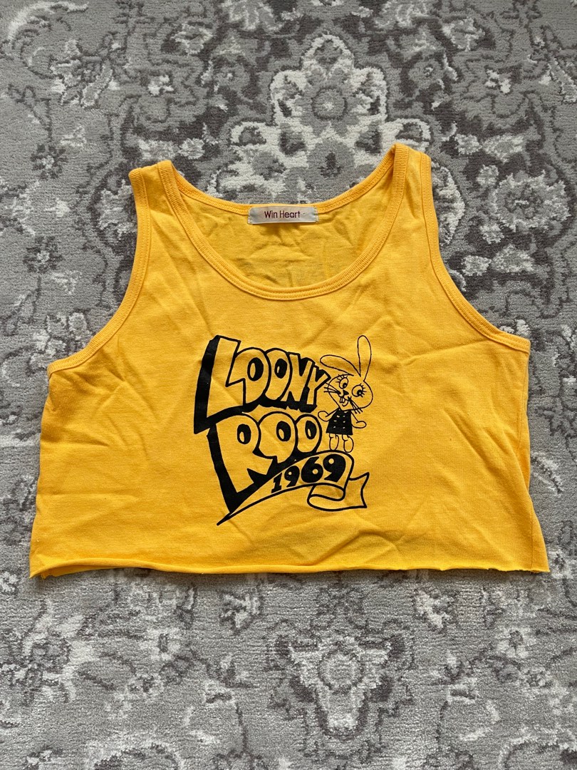Loony Roo 1969 Tank, Women's Fashion, Tops, Sleeveless on Carousell