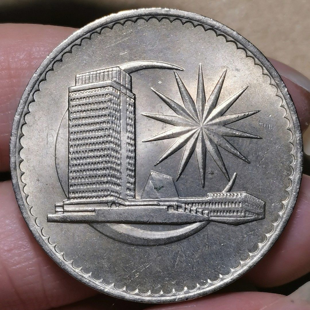 Malaysia 1 ringgit 1971 old vintage coin, Hobbies & Toys, Collectibles ...