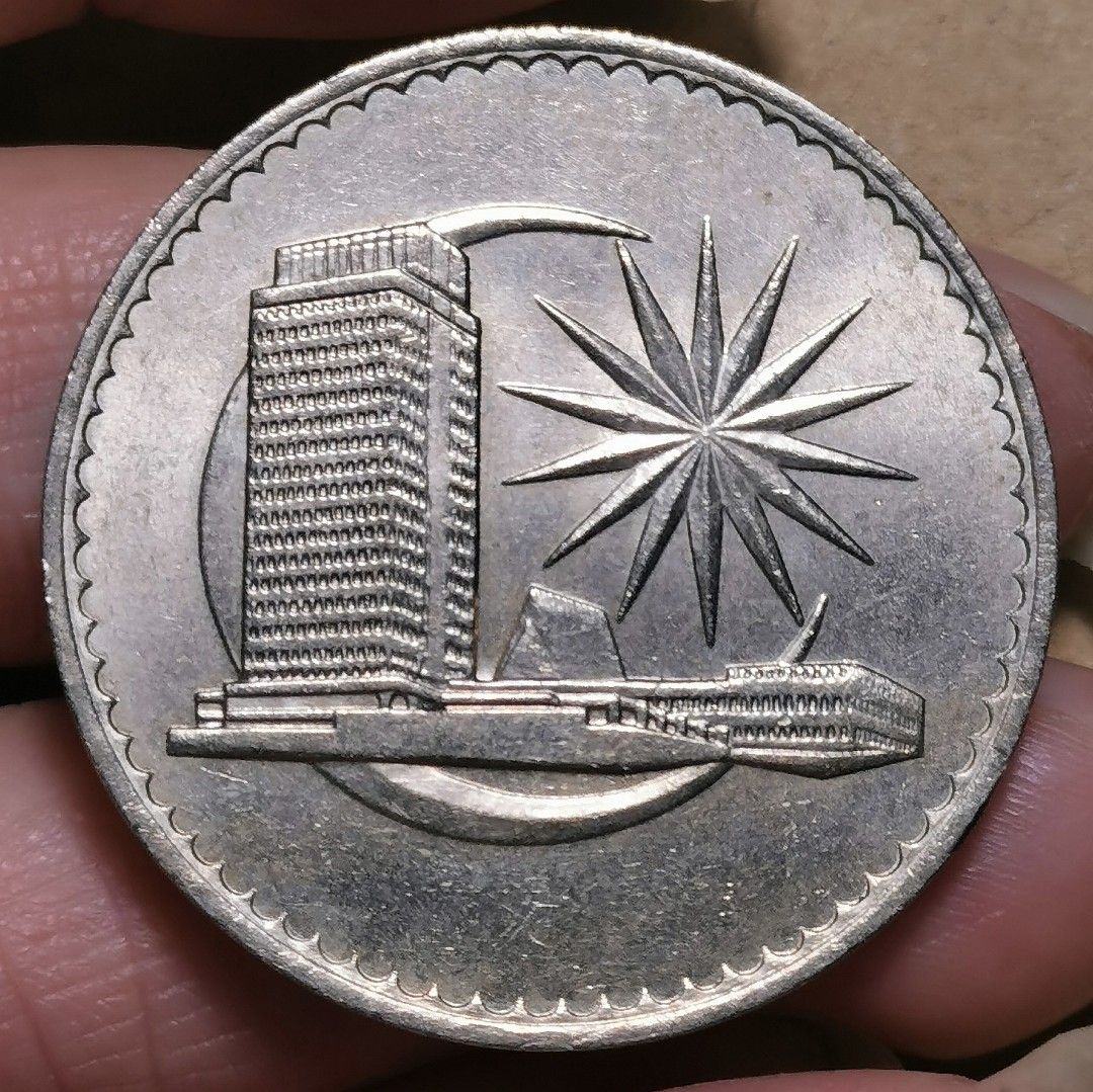 Malaysia 1 ringgit 1971 old vintage coin, Hobbies & Toys, Collectibles ...
