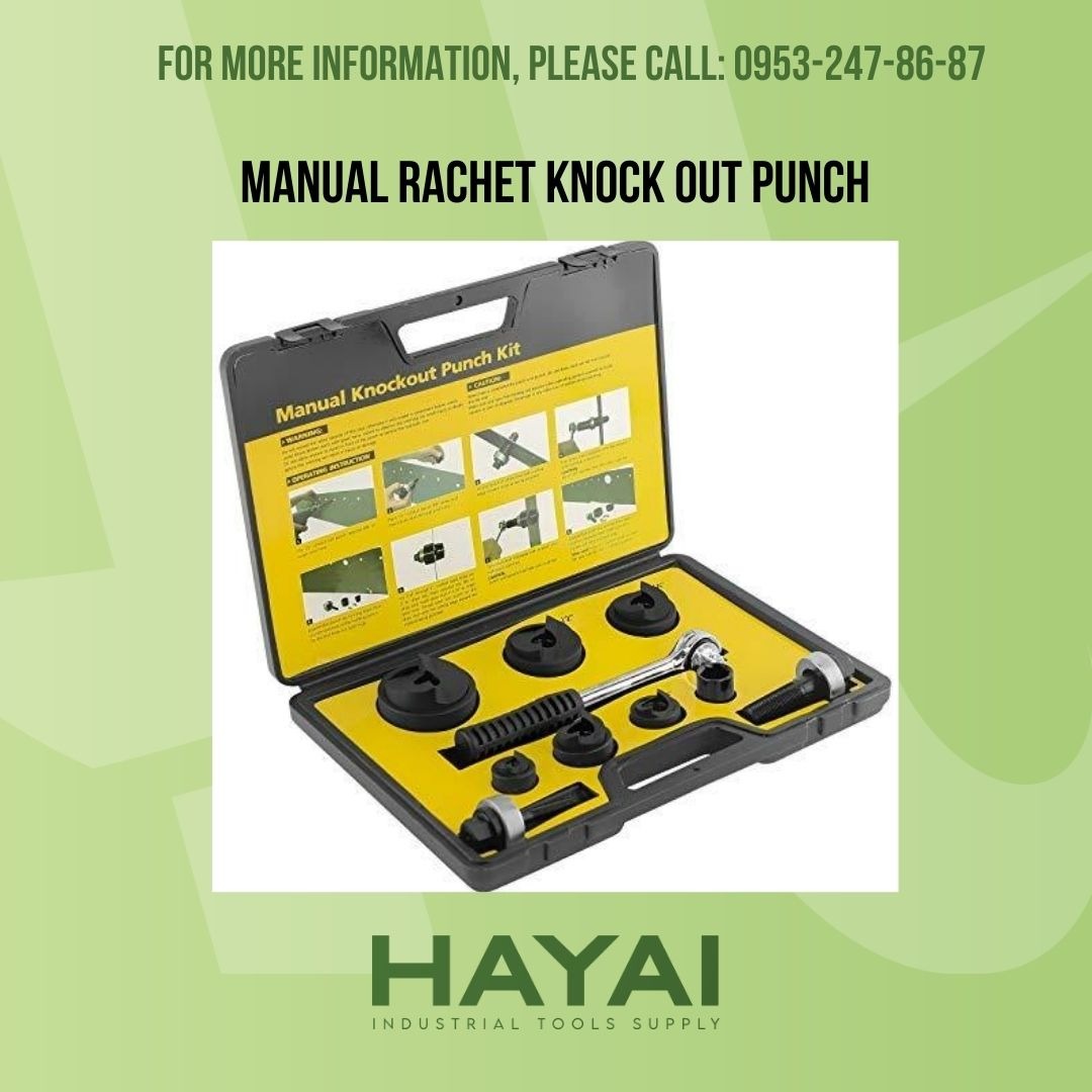 MANUAL RACHET KNOCK OUT PUNCH, Commercial & Industrial, Construction ...