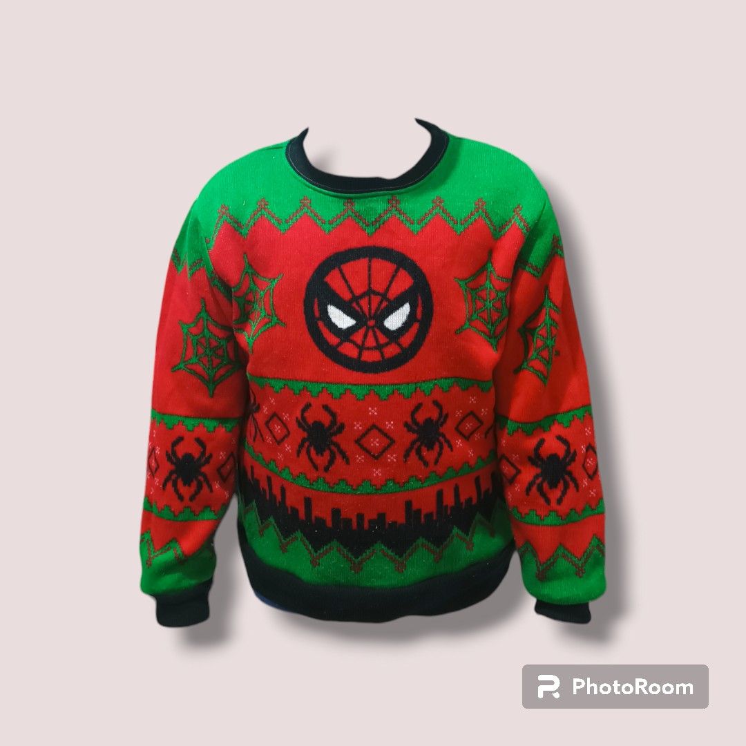 Marvel Spider-Man sweater, Babies & Kids, Babies & Kids Fashion on ...