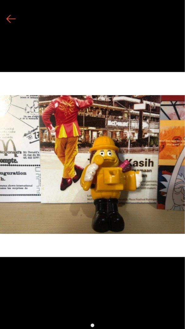 maskot mcd birdie, Toys & Collectibles, Mainan di Carousell