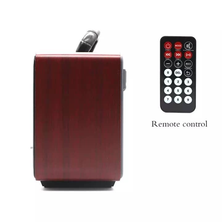 Meier M-111BT Retro Rechargeable 3 Brand Radio AM/FM/SW Vintage Radio Supported USB/TF/, Audio ...