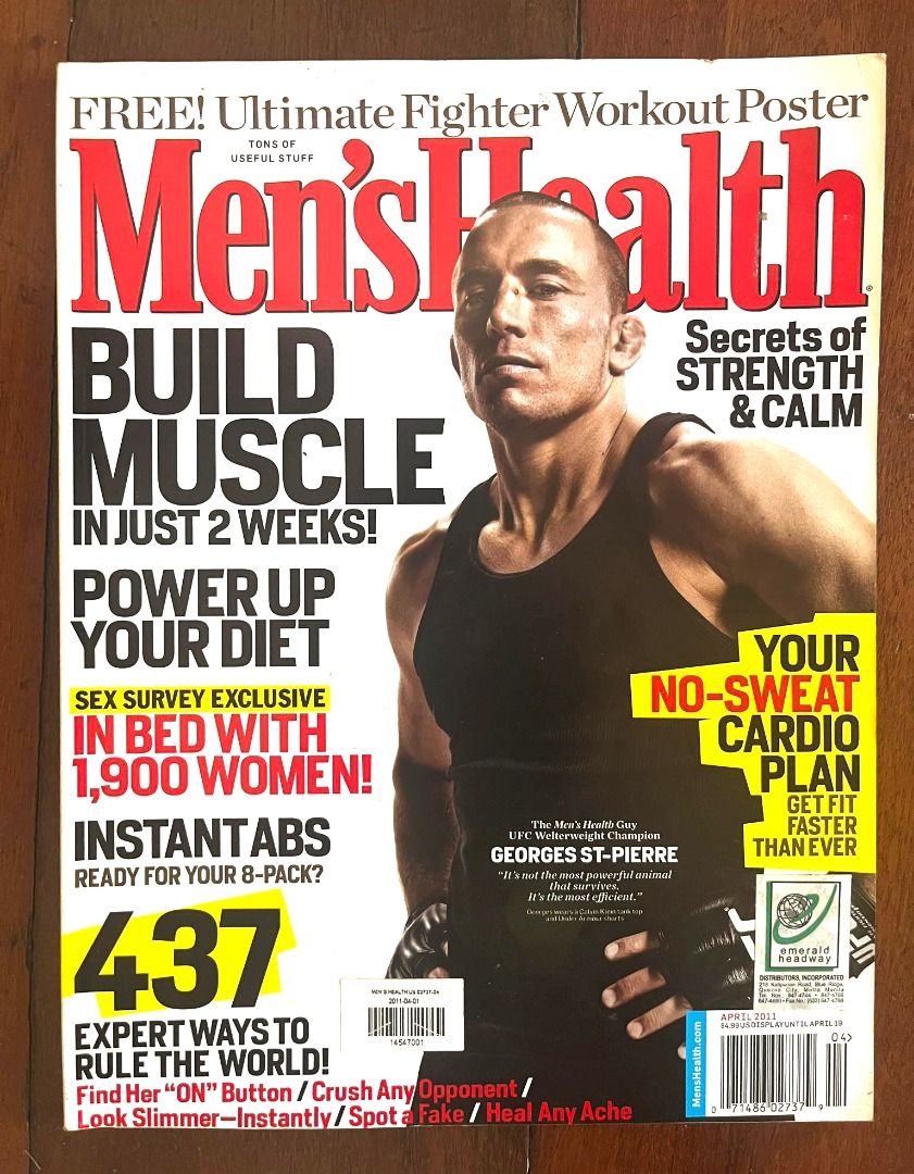 Mens Health Magazine - International issues, Hobbies & Toys, Books ...