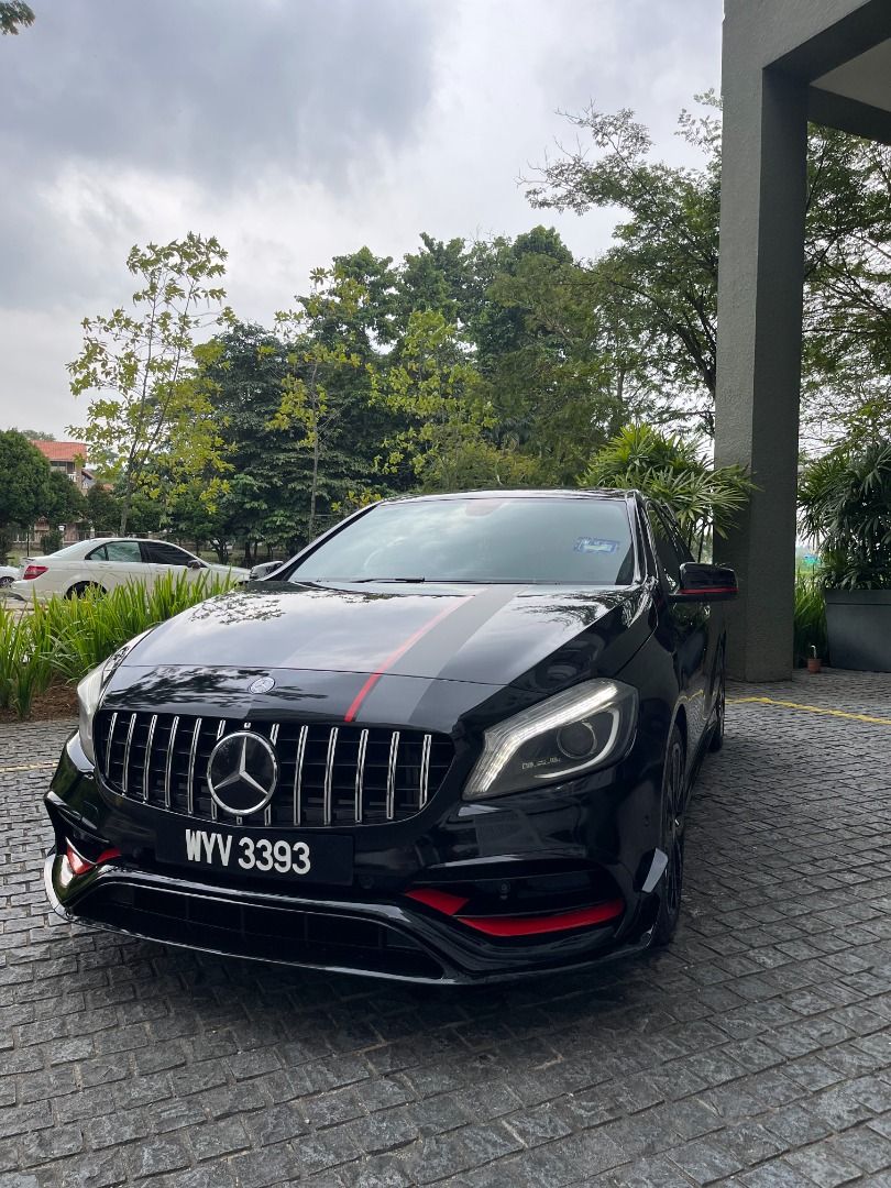 Mercedes A200 CBU (A45 Bodykit), Cars, Cars for Sale on Carousell