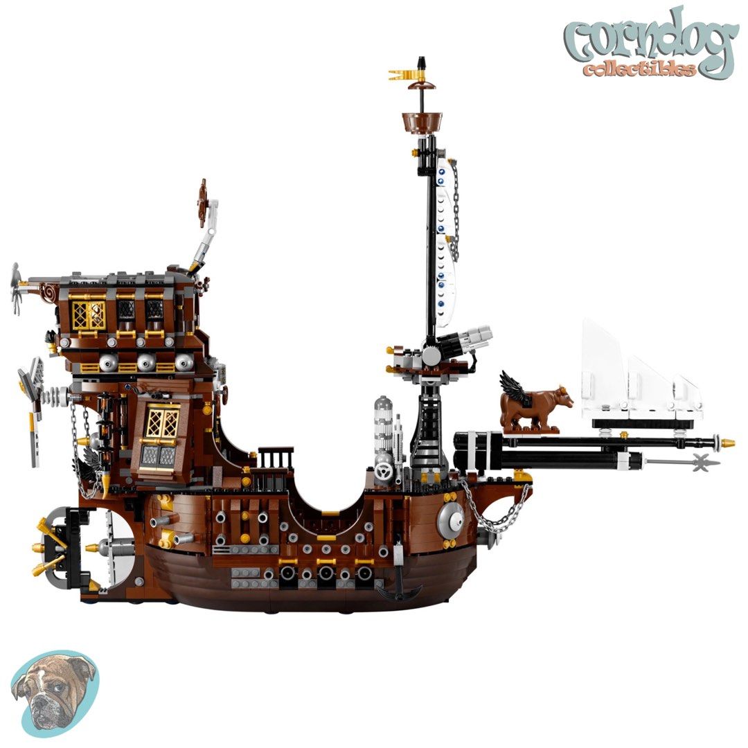 METALBEARD'S SEA COW (LEPIN 16002) - COPY of Lego 70810 , Hobbies ...