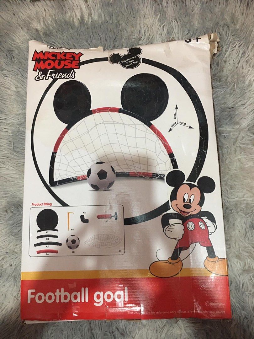 Mickey Mouse Football Goal, Babies & Kids, Baby Nursery & Kids ...