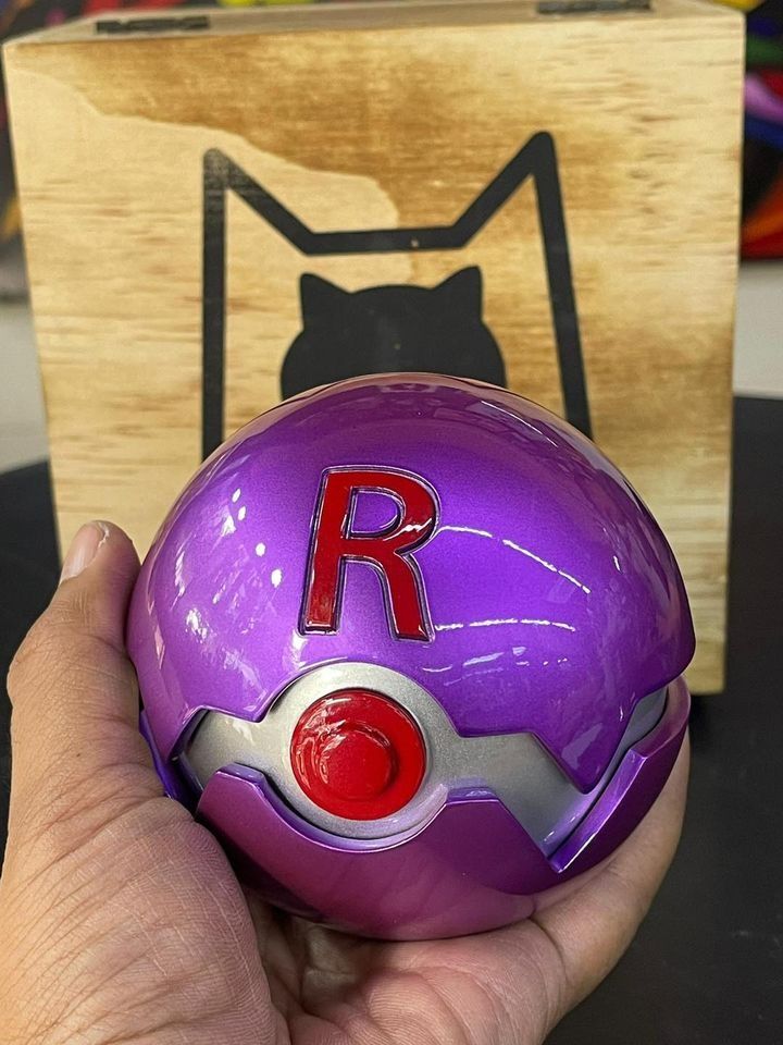 Miko Studio- Pokemon Ball Team Rocket, Hobbies & Toys, Toys & Games on ...