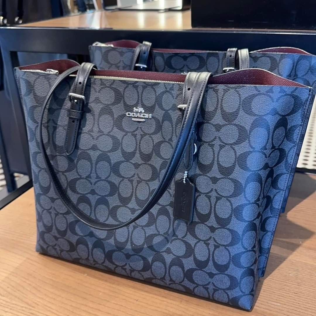 MOLLIE TOTE IN SIGNATURE CANVAS (COACH 1665/1671/C4087/C4088/C8612 ...