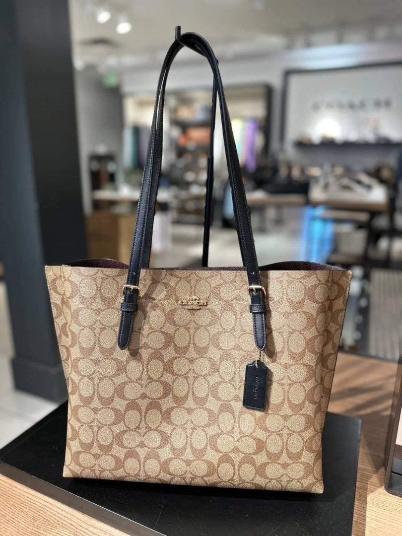 MOLLIE TOTE IN SIGNATURE CANVAS (COACH 1665/1671/C4087/C4088/C8612 ...