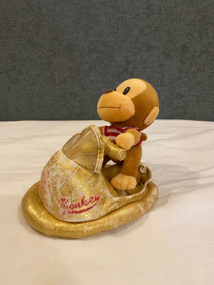 Monkey on a jetski plush toy, Hobbies & Toys, Toys & Games on Carousell