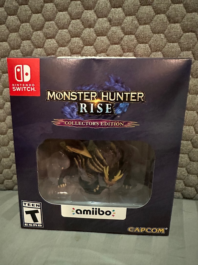 Monster Hunter Rise Collectors Edition Amiibo, Hobbies & Toys, Toys ...