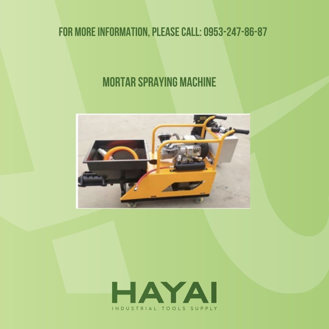 mortar spraying machine, Commercial & Industrial, Construction Tools ...