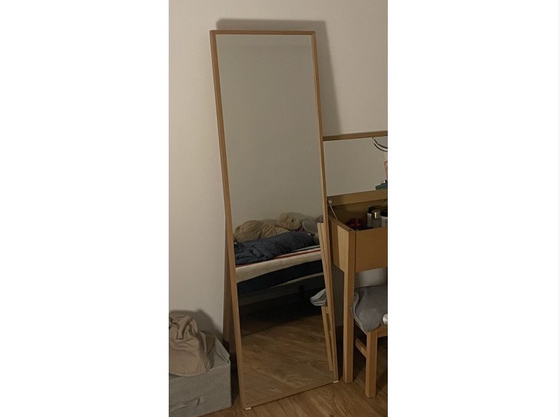 MUJI mirror (self collect only), Furniture & Home Living, Home Decor ...