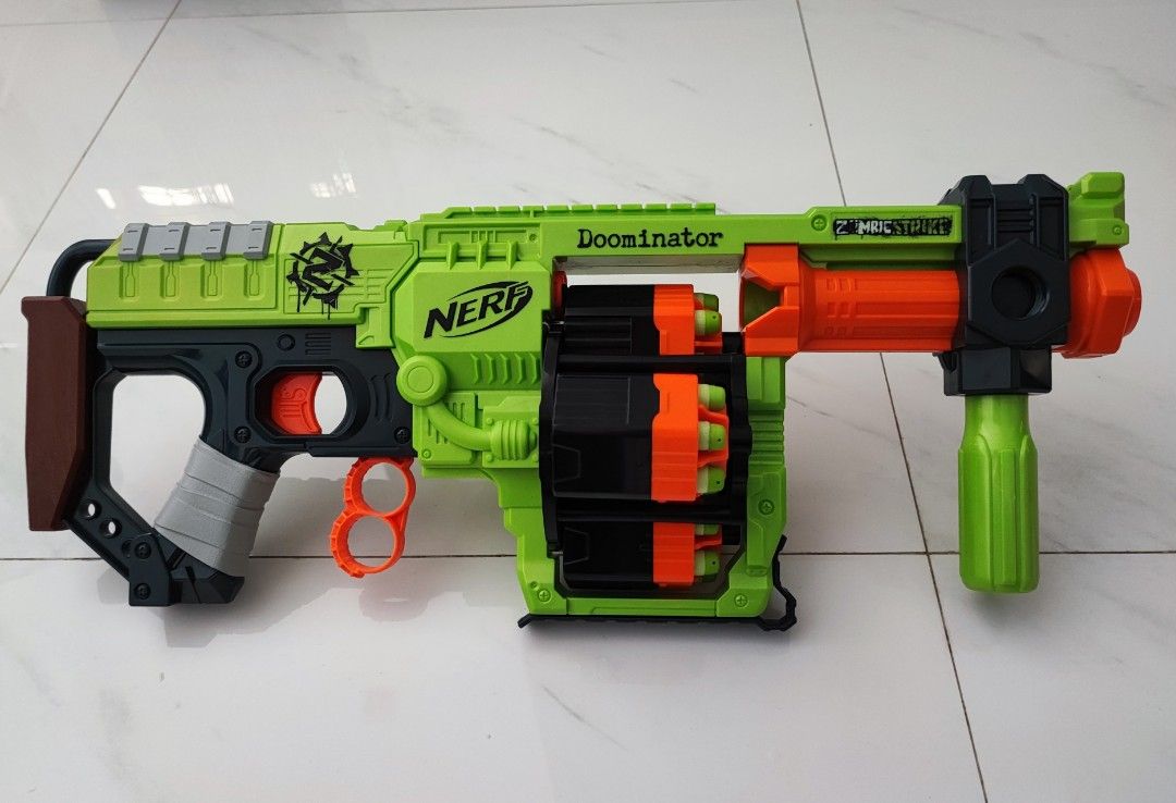 Nerf Gun Doominator Zombie Strike, Hobbies & Toys, Toys & Games on ...