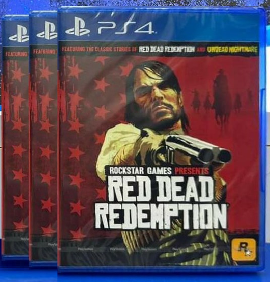 NEW AND SEALED PS4 Game Red Dead Redemption 1 RDR 野大镖客, Video Gaming ...