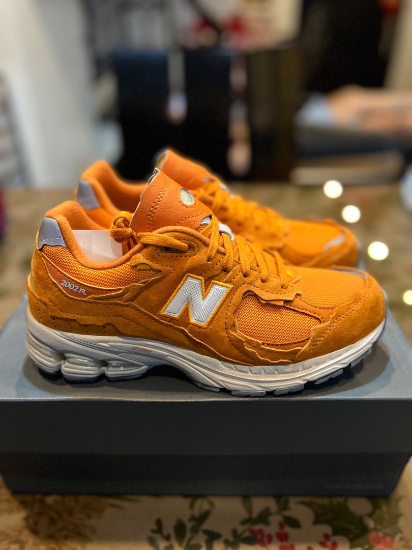 New Balance 2002r Vintage Orange, Men's Fashion, Footwear, Sneakers on ...