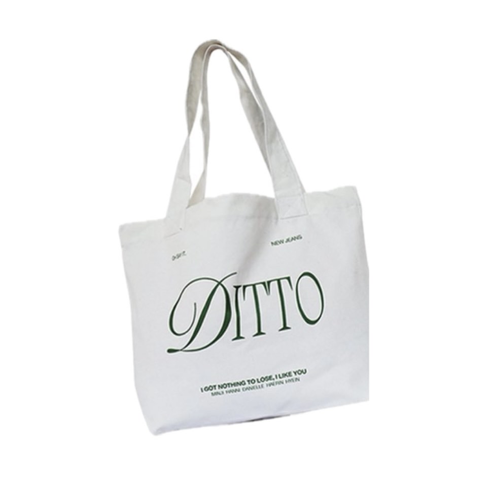 New Jeans Tote Bag - Ditto, Women's Fashion, Bags & Wallets, Tote Bags ...