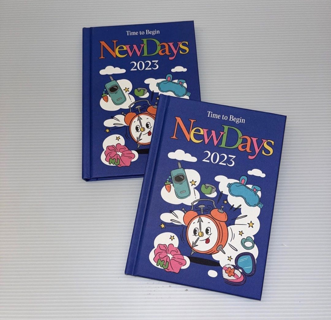 Newjeans Diary Journal Desk Diary Season Greetings 2023 Book Photocard ...