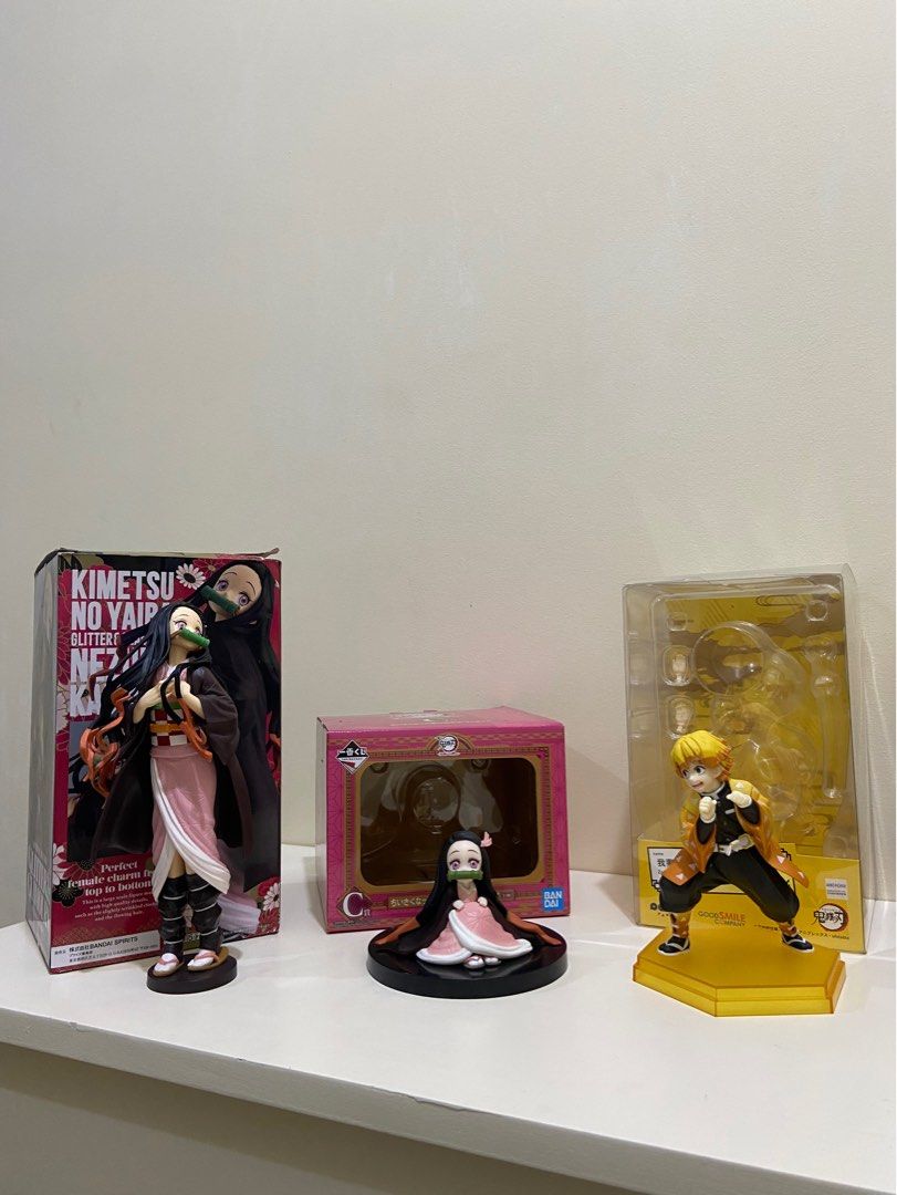 Nezuko Action Figures (ALL IN), Hobbies & Toys, Toys & Games on Carousell