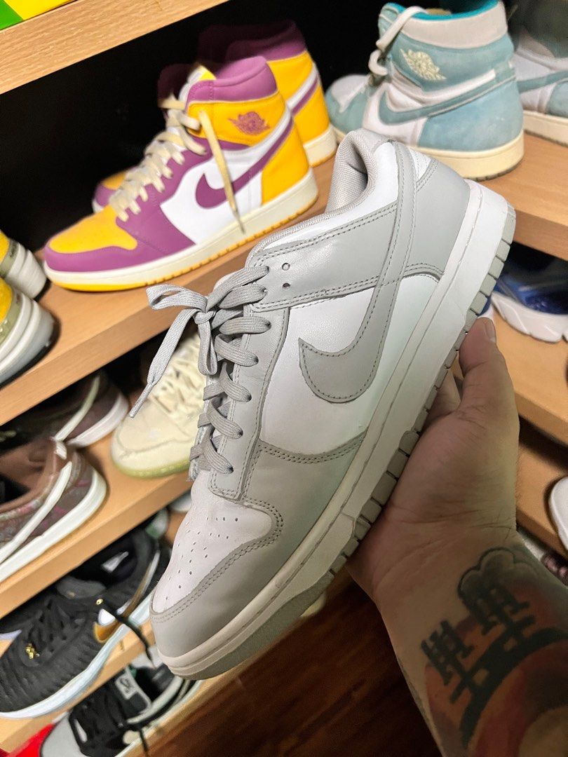 Nike dunk grey fog, Men's Fashion, Footwear, Sneakers on Carousell