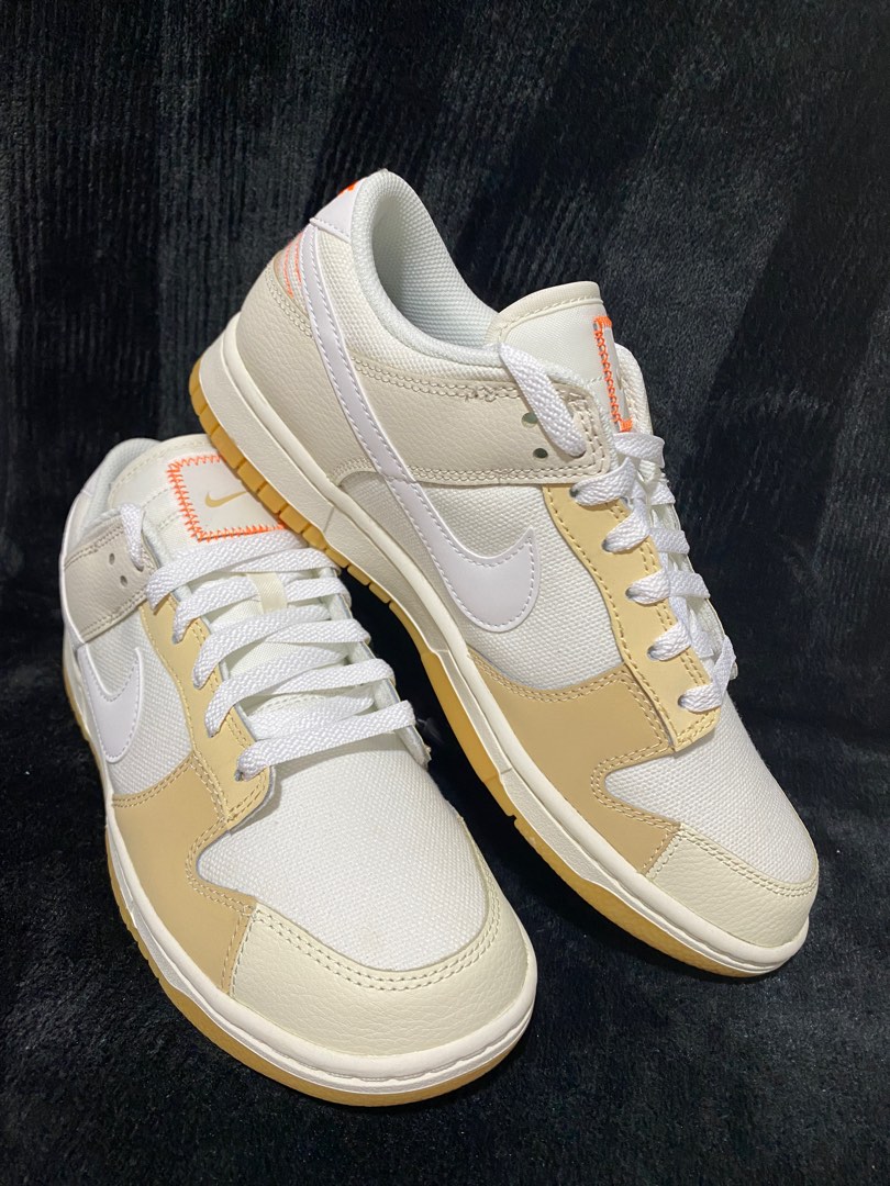 Nike dunk low Patchwork, Men's Fashion, Footwear, Sneakers on Carousell