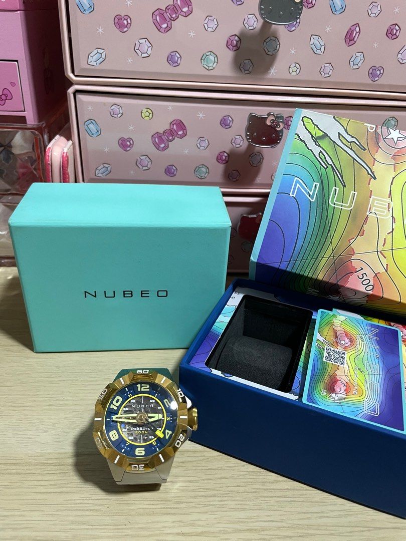 ️NUBEO automatic watch 奴畢歐 全球限量版 3OOpcs 53MM 煙灰缸 ROLEX TUDOR 全新買回來$9800 ...