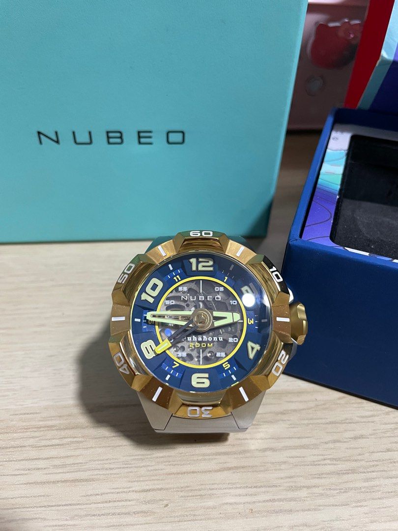 ️NUBEO automatic watch 奴畢歐 全球限量版 3OOpcs 53MM 煙灰缸 ROLEX TUDOR 全新買回來$9800 ...