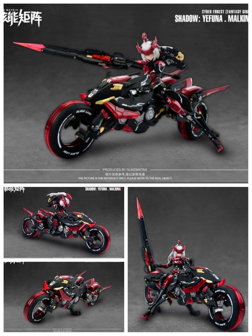 Nuke Matrix Cyber Forest Fantasy Girls - 1:12 Shadow: Yefuna Malkina ...